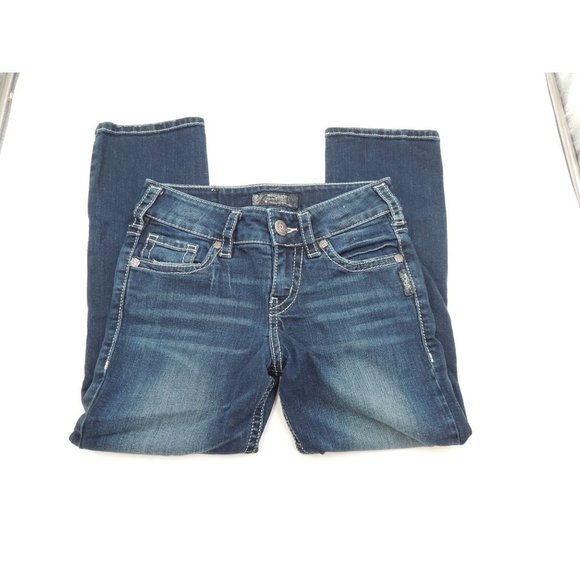 Silver Jeans | Jeans | Silver Jeans Mid Rise Medium Wash Suki Capris ...